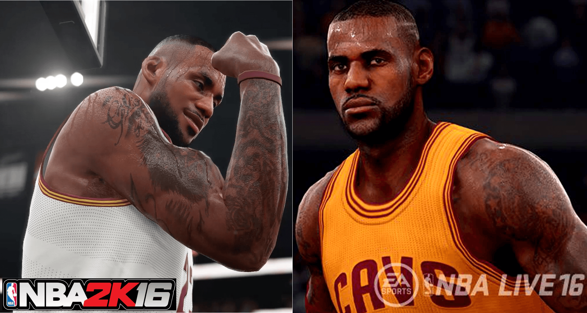 Comparing NBA 2K16 And NBA Live 16 Top Player Ratings