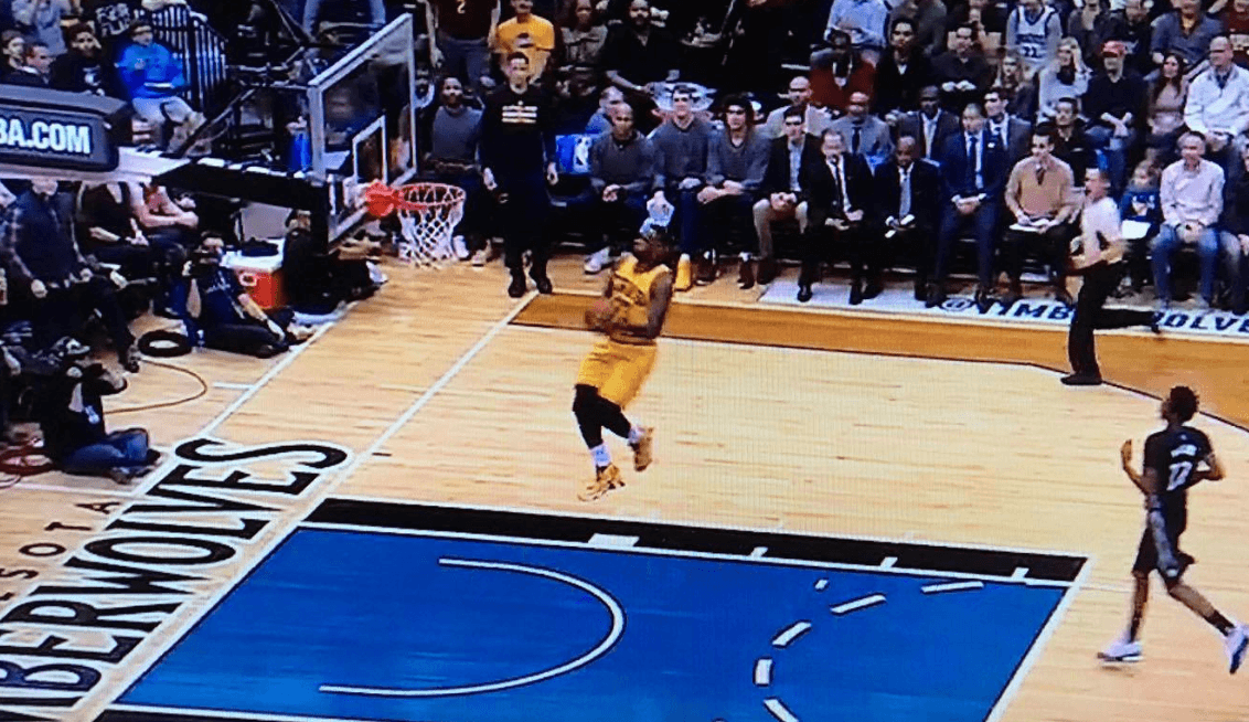 VIDEO: LeBron James Throws Down One-Handed, Windmill Dunk