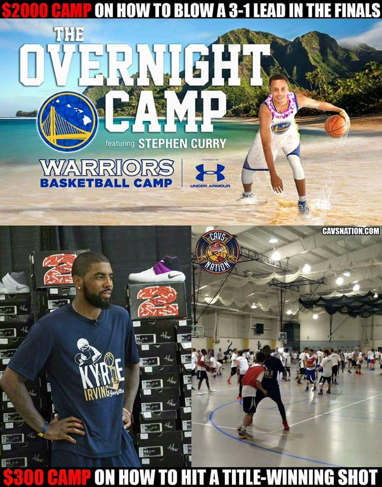 MUST-SEE: Kyrie Irving Makes Viral Dance Video With Camp Kids