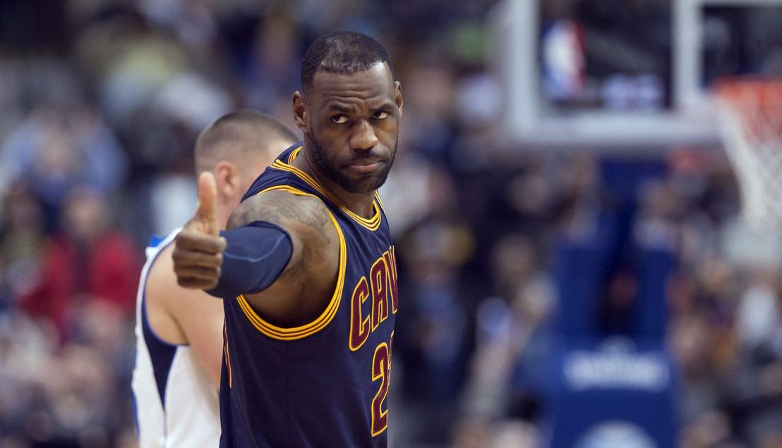 LeBron announces his endorsement for President of the United States