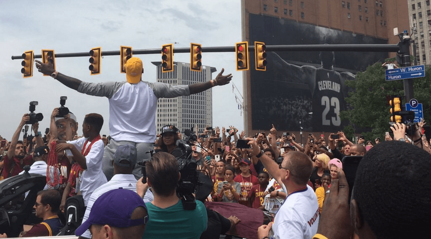 LeBron wins AP Male Athlete of the Year award