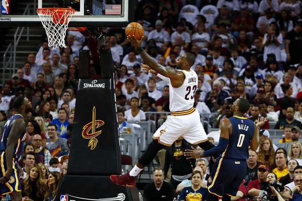 LeBron shot 55% all season and no one noticed