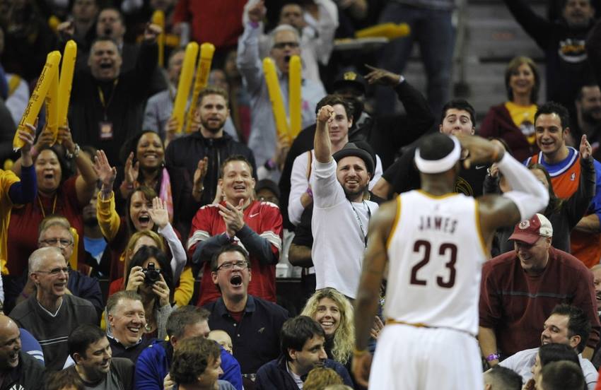 Neighboring Cavs Fans Give Homes NBA Finals Makeover And It's Aerial ...