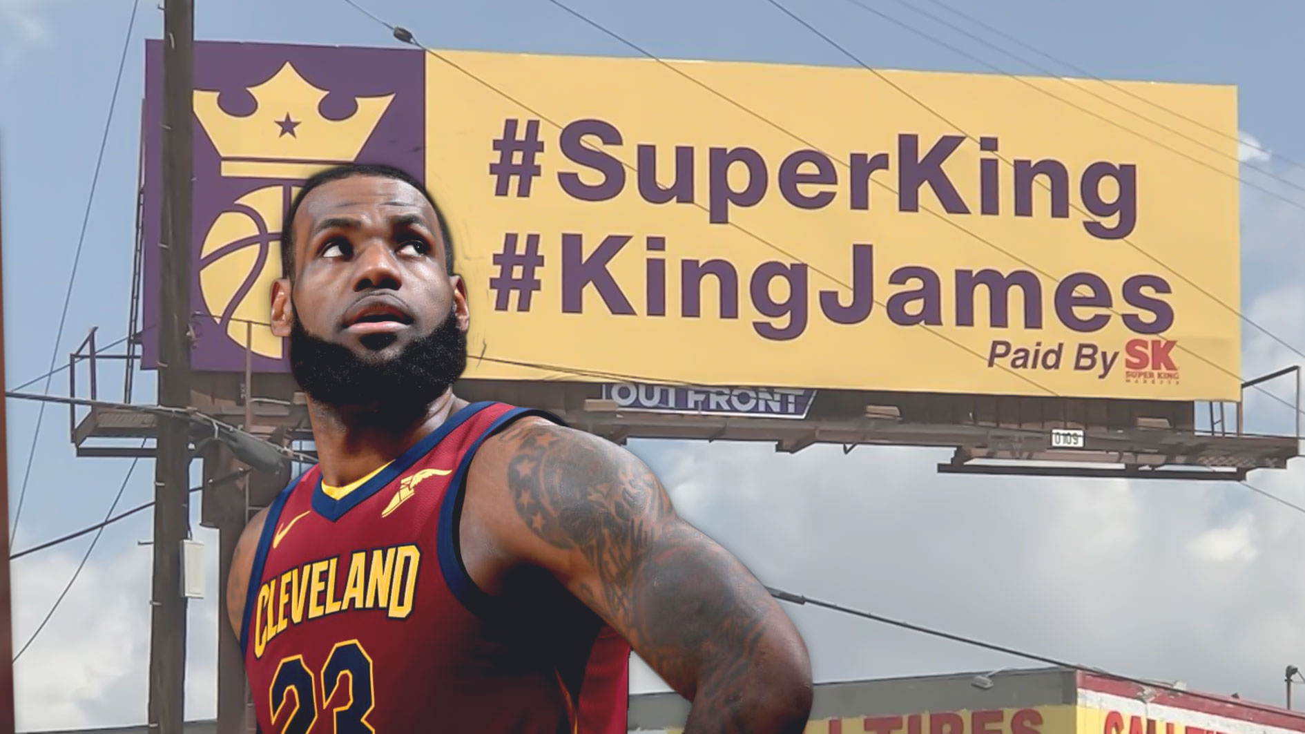 Cavs news: LeBron James gets another recruitment billboard in Los Angeles