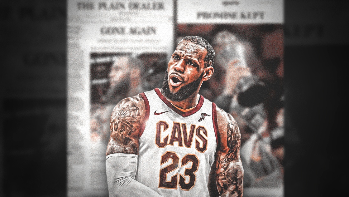 Cavs news: LeBron James honored in Cleveland newspaper